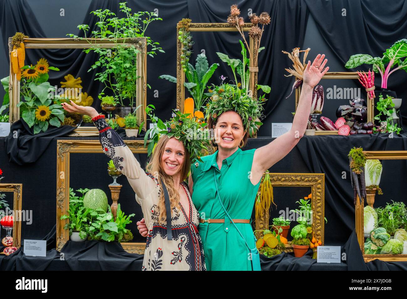 London, UK. 20th May, 2024. Lucy Hutchings and Kate Cotterill of She ...