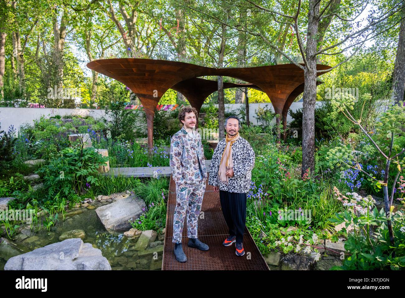London, UK. 20th May, 2024. WaterAid Garden, Designer: Tom Massey & Je ...