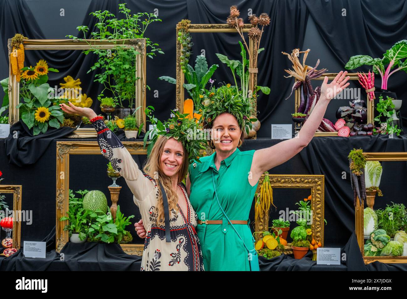 London, UK. 20th May, 2024. Lucy Hutchings and Kate Cotterill of She ...