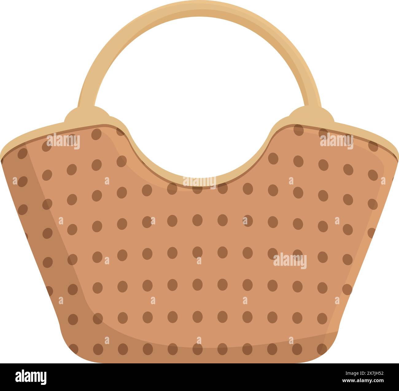 Polka dot handbag Stock Vector Images - Alamy
