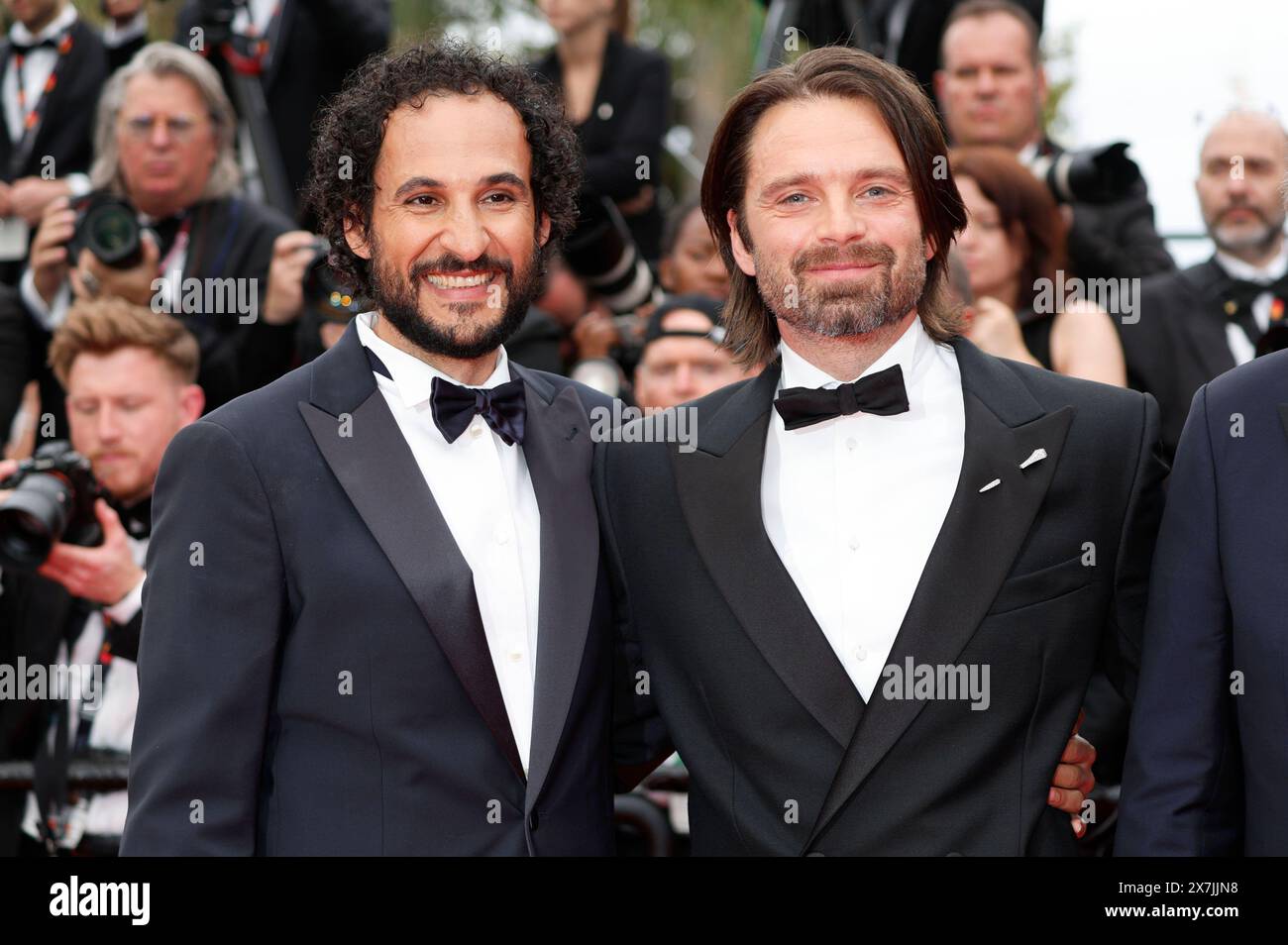 Ali Abbasi und Sebastian Stan bei der Premiere des Kinofilms The ...