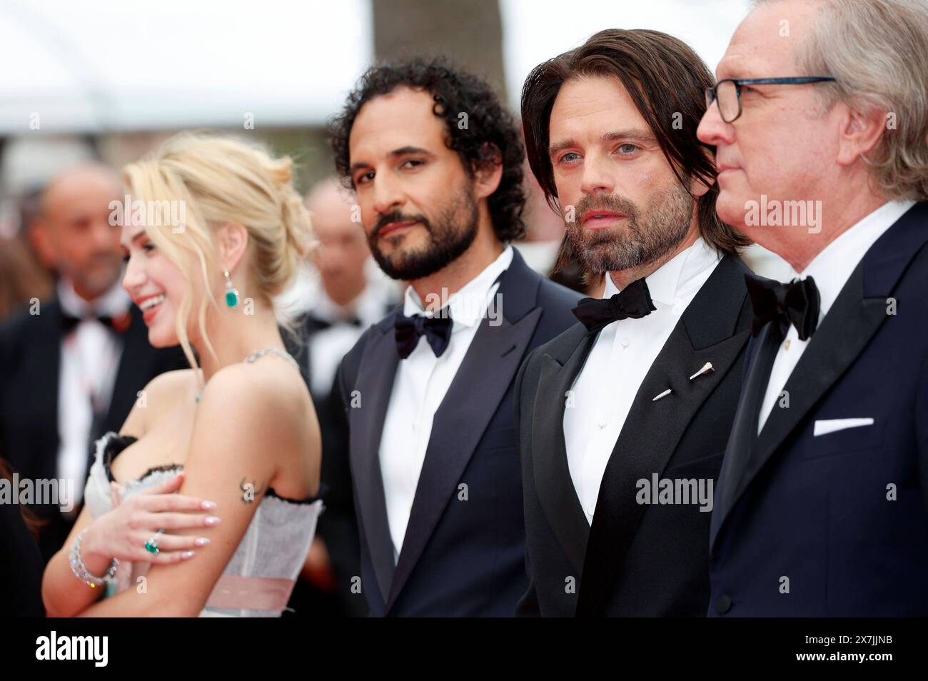 Maria Bakalova, Ali Abbasi, Sebastian Stan und Martin Donovan bei der ...