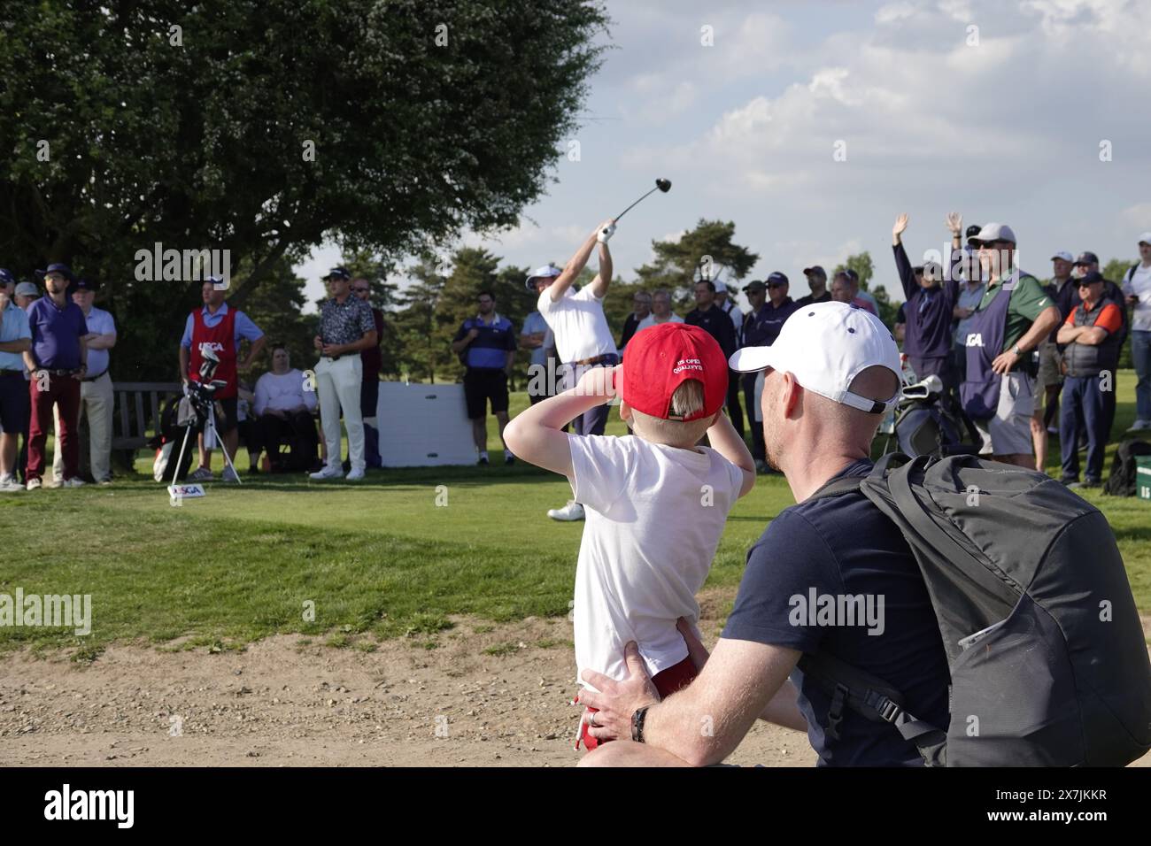 Walton on the Hill, Surrey, UK. 20th May, 2024. Action at the Final ...