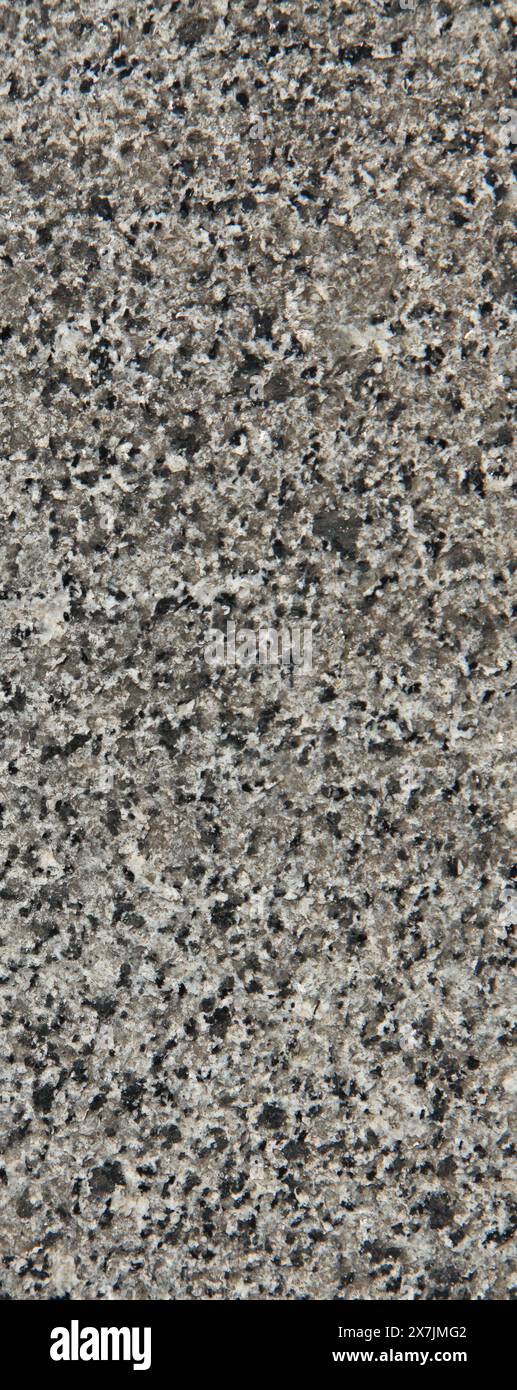 Grey, spotted granite, texture, backdrop. A variegated, spotted ...