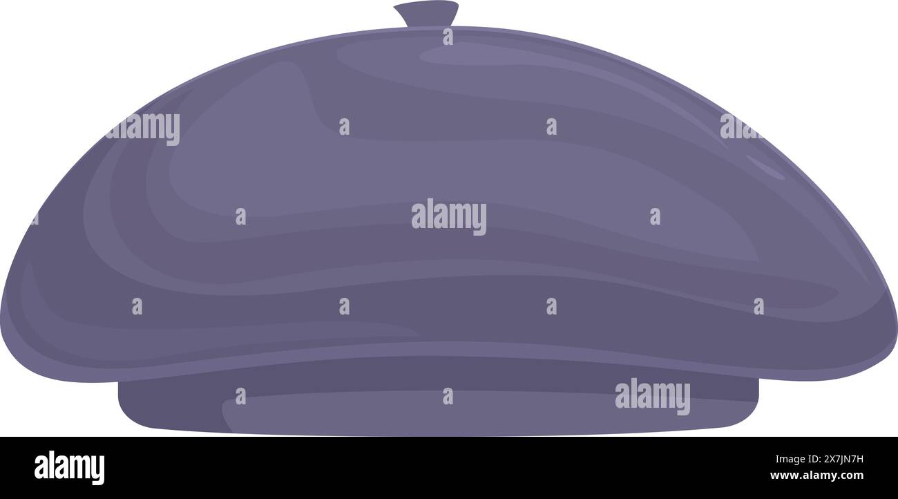 Stylish cloche hat in vector format, showcasing minimalist fashion ...