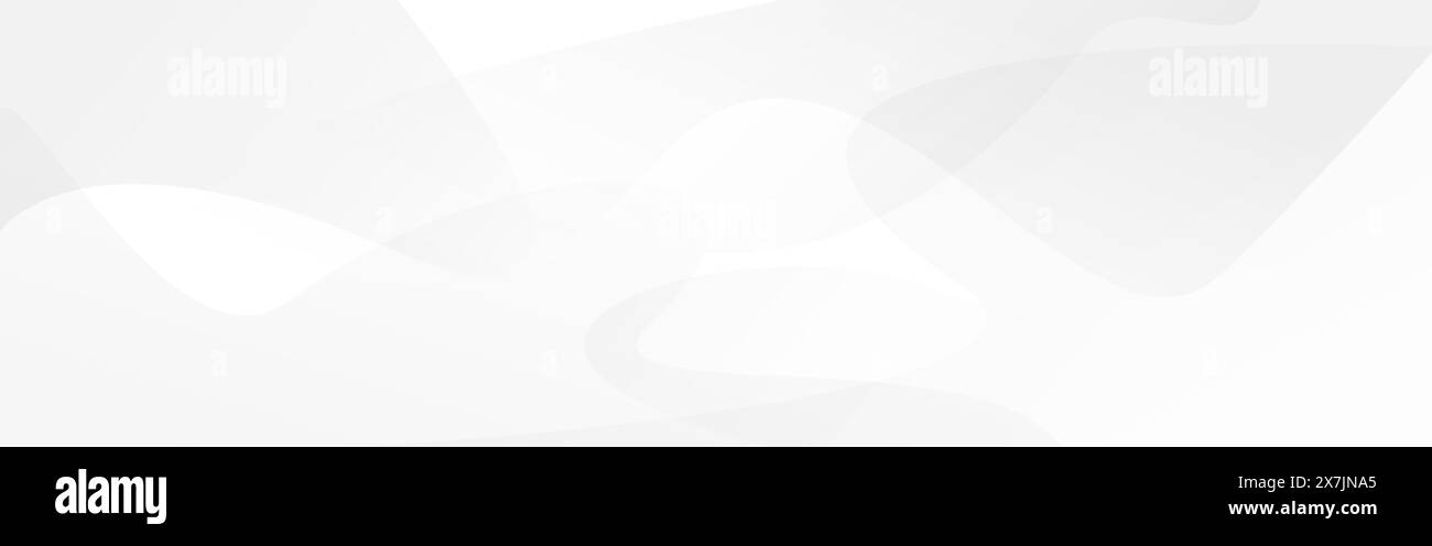 White background. Abstract clear wallpaper. Neutral gradient waves ...