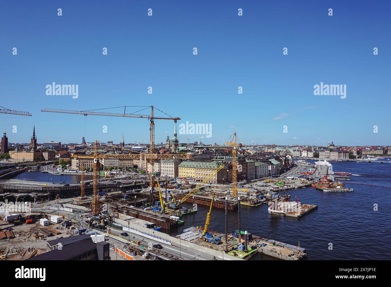 Slussen construction site hi-res stock photography and images - Alamy