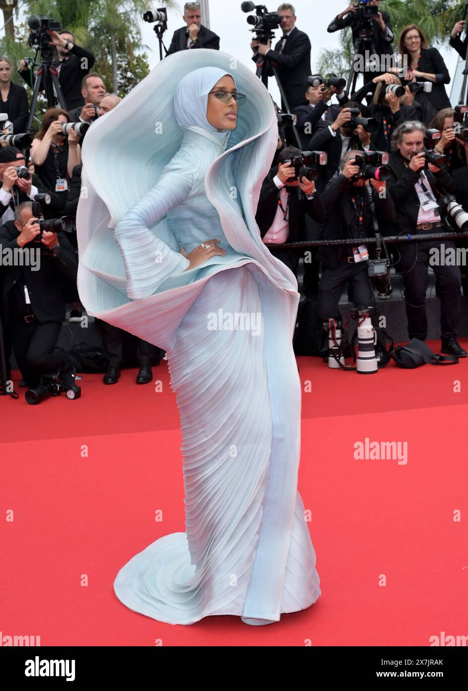 Cannes, France. 20th May, 2024. CANNES, FRANCE. May 20, 2024: Rawdah ...