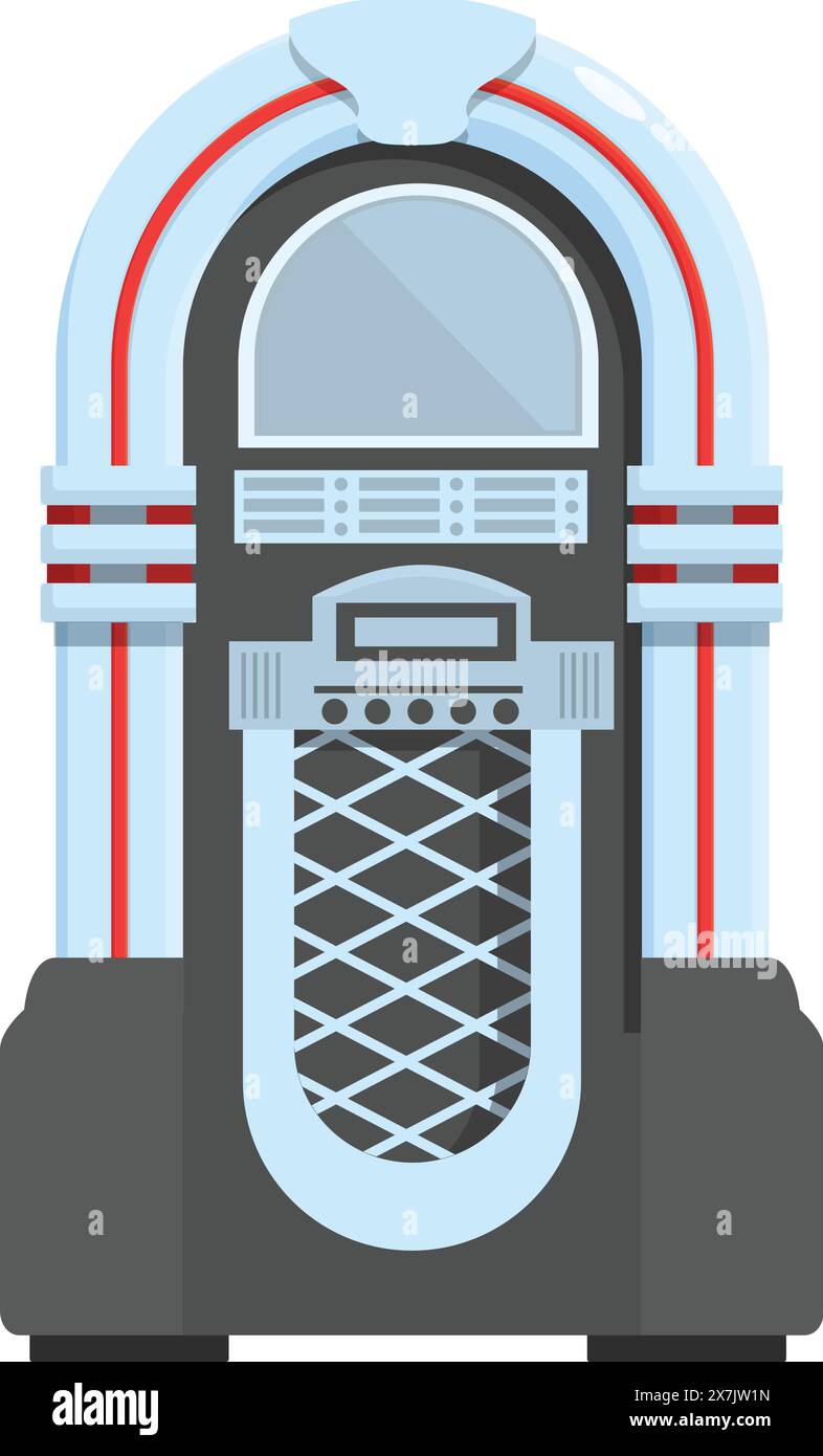 1950s jukebox clipart hi-res stock photography and images - Alamy