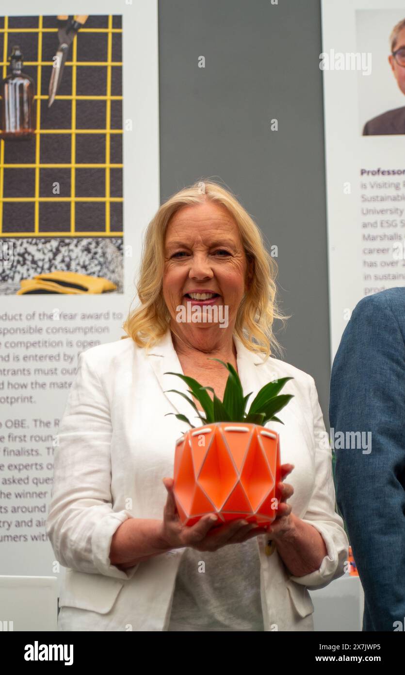 Chelsea, London, UK. 20th May, 2024. Star of BBC Dragon's Den Deborah ...