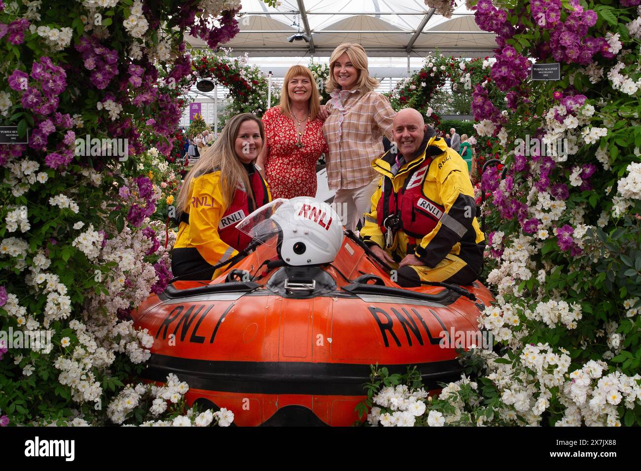 Chelsea, London, UK. 20th May, 2024. Former Blue Peter presenters Janet ...
