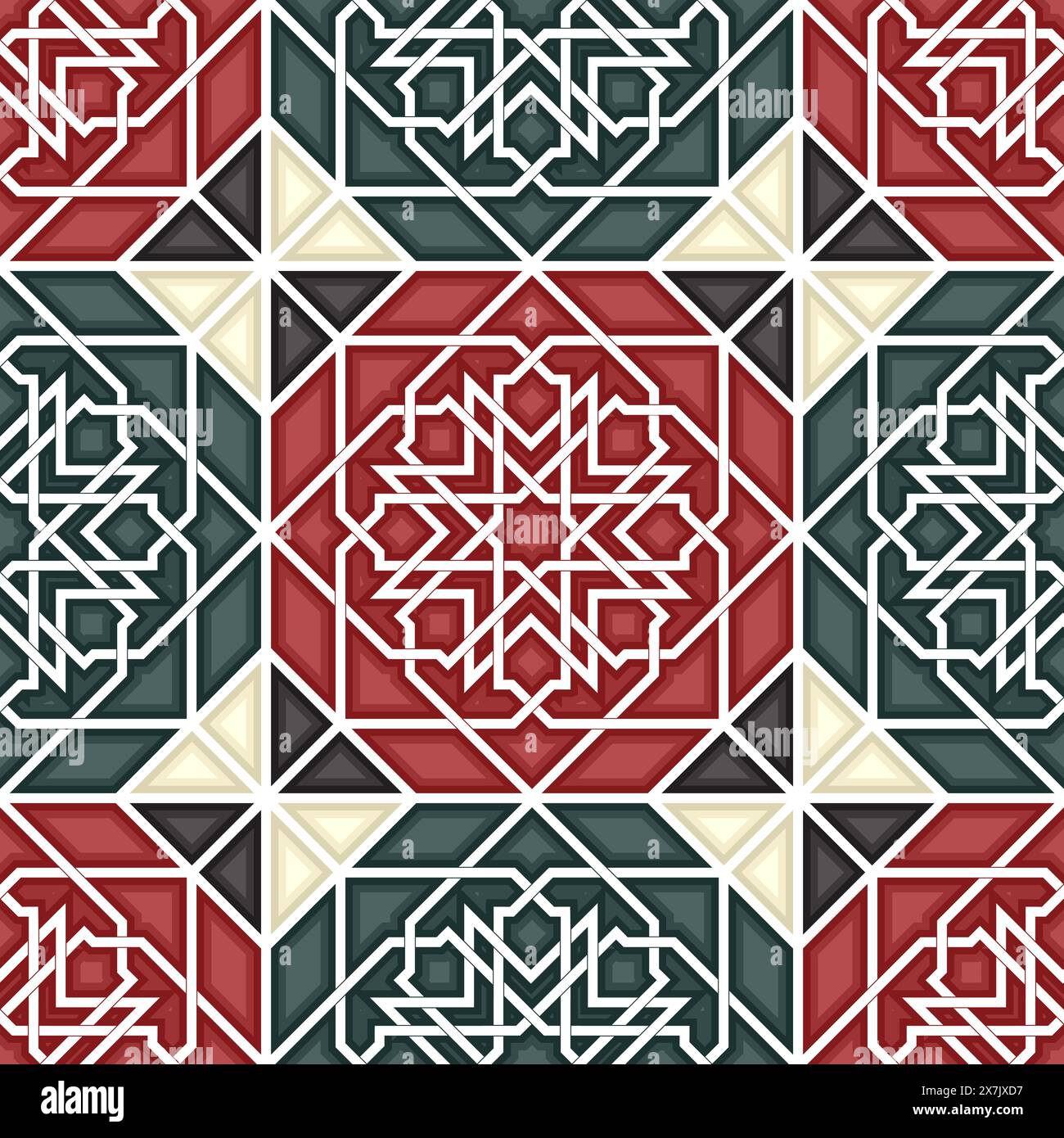 Islamic pattern vector Stock Vector Images - Alamy