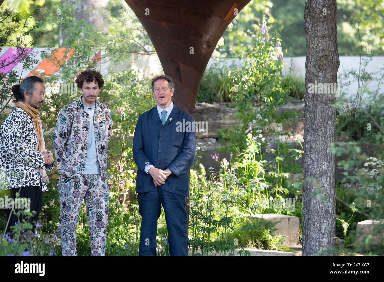 Chelsea, London, UK. 20th May, 2024. The WaterAid Show Garden Architect ...