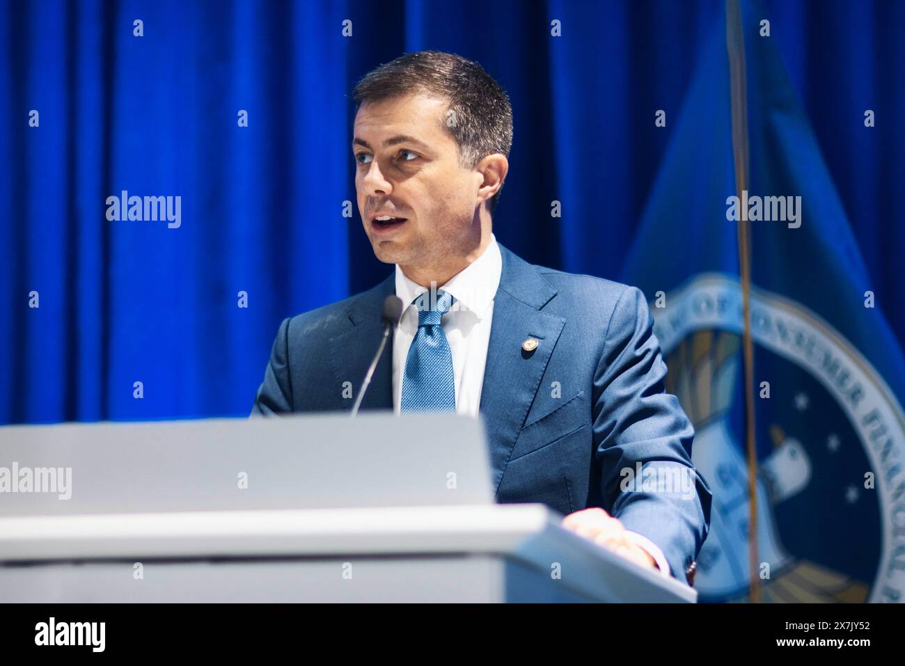Washington D.C., USA - May 09 2024 - Pete Buttigieg, the United States ...