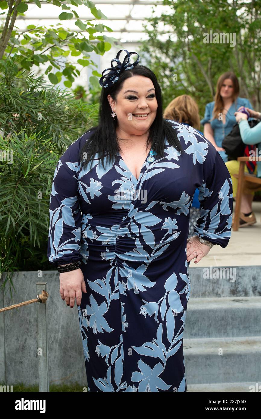Chelsea, London, UK. 20th May, 2024. Sue Ryder ambassador Lisa Riley at ...