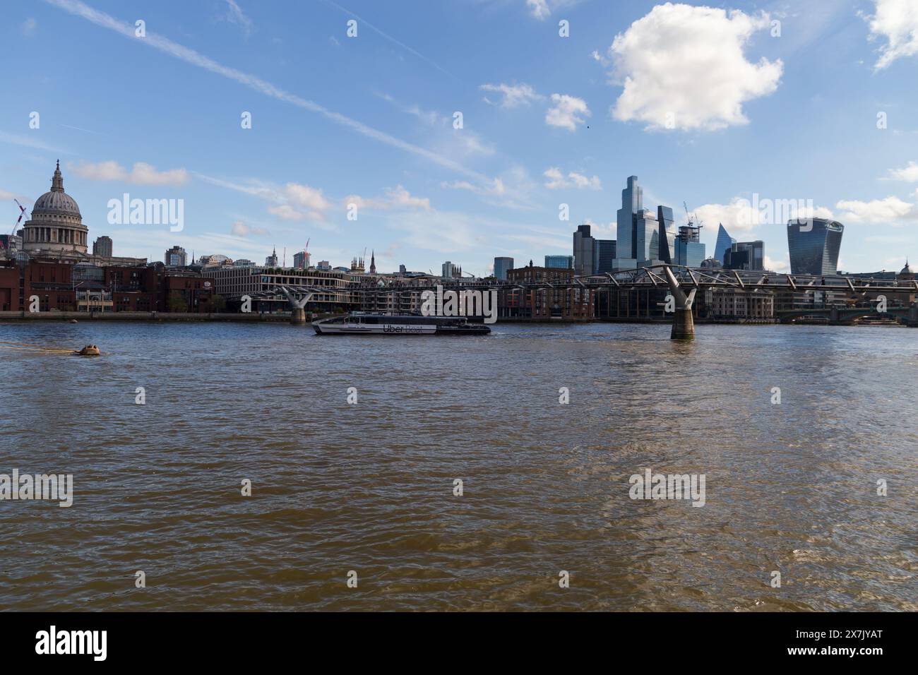 Views Across the River Thames on a lovely Spring day Stock Photo - Alamy