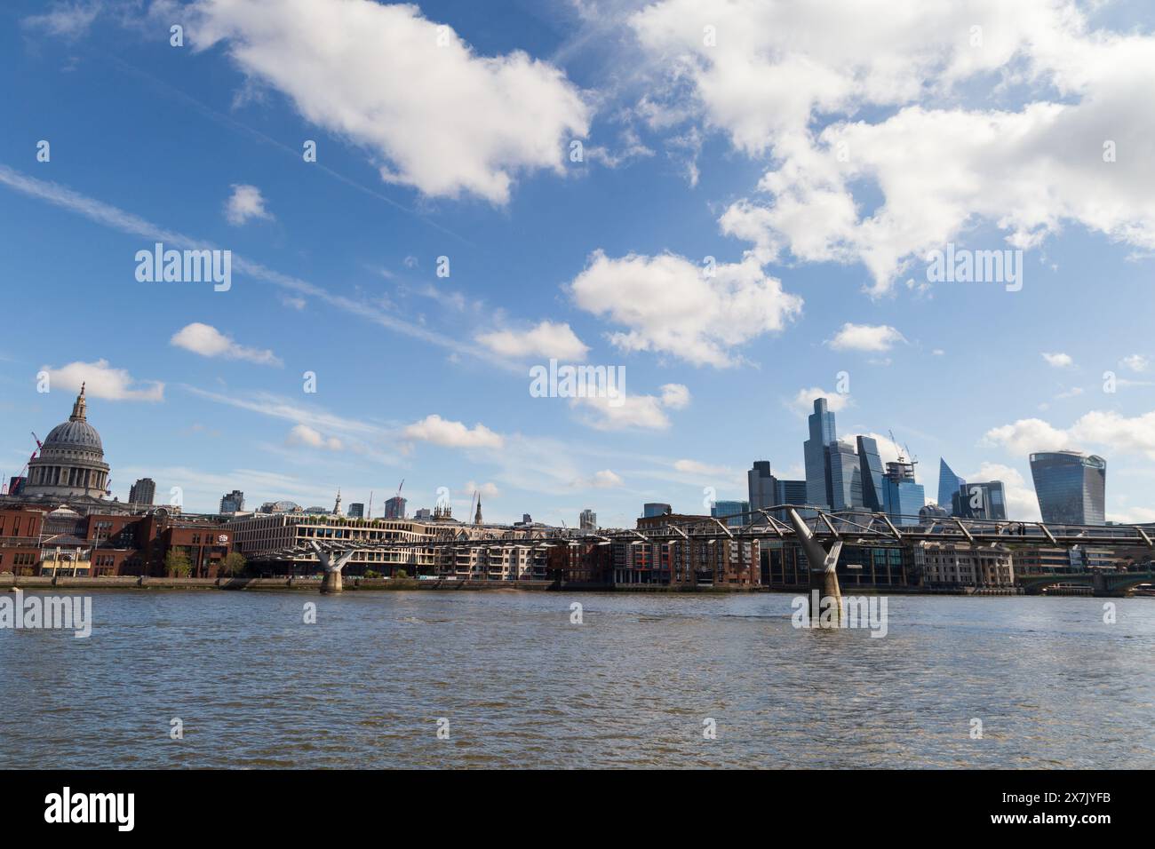 Views Across the River Thames on a lovely Spring day Stock Photo - Alamy