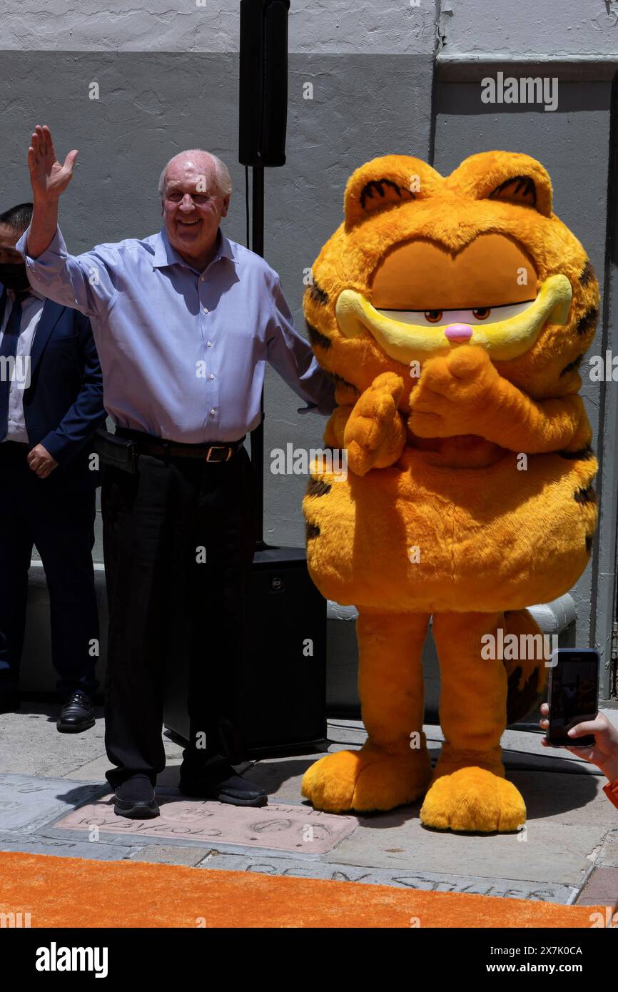 Hollywood, USA. 19th May, 2024. Jim Davis and Garfield attend their ...