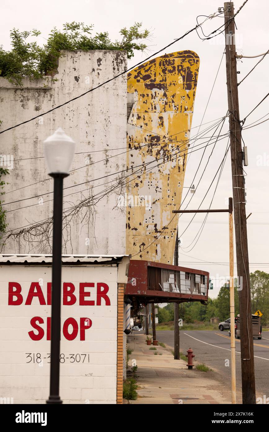 Rayville, Louisiana, USA - April 24, 2024: Cloudy afternoon light ...