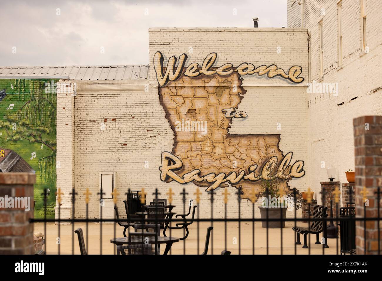 Rayville, Louisiana, USA - April 24, 2024: Cloudy afternoon light ...