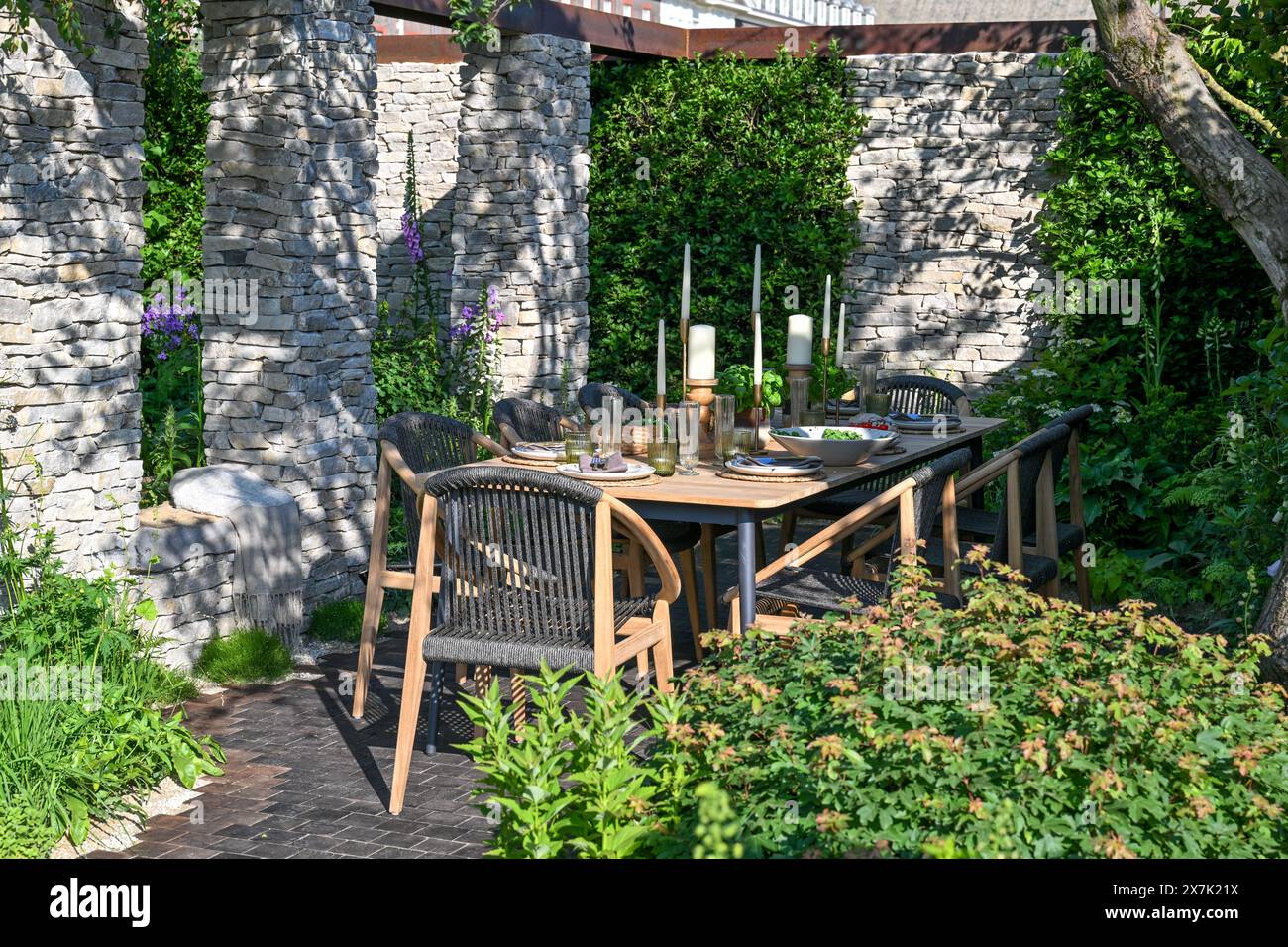 London, UK. 20th May, 2024. The 'Money Doesn't Grow On Trees' Garden at ...