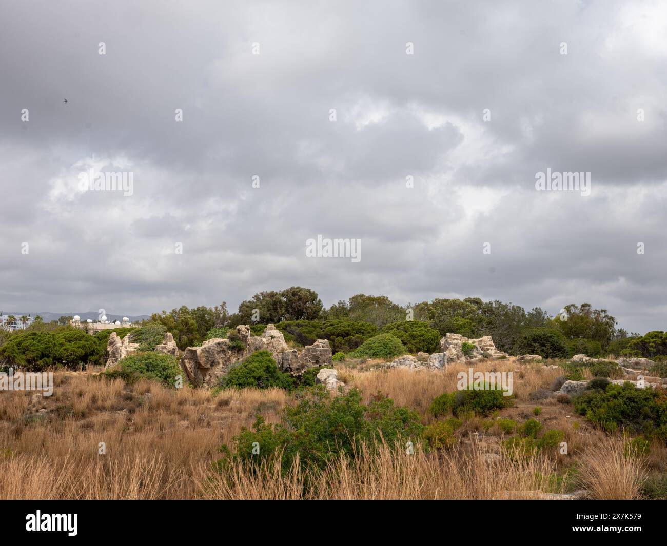 May 2024 - Ruins at the Tombs of the KIngs in Pafos, Cyprus Stock Photo ...