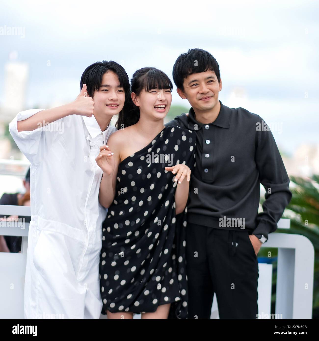 Cannes, France. 20th May, 2024. Keitatsu Koshiyama, Kiara Nakanishi and ...