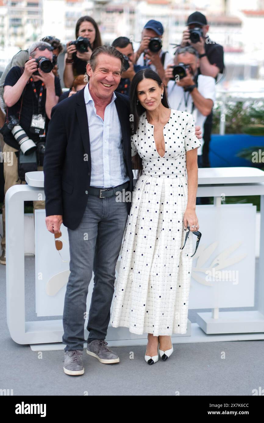 Dennis quaid and demi moore hi-res stock photography and images - Alamy