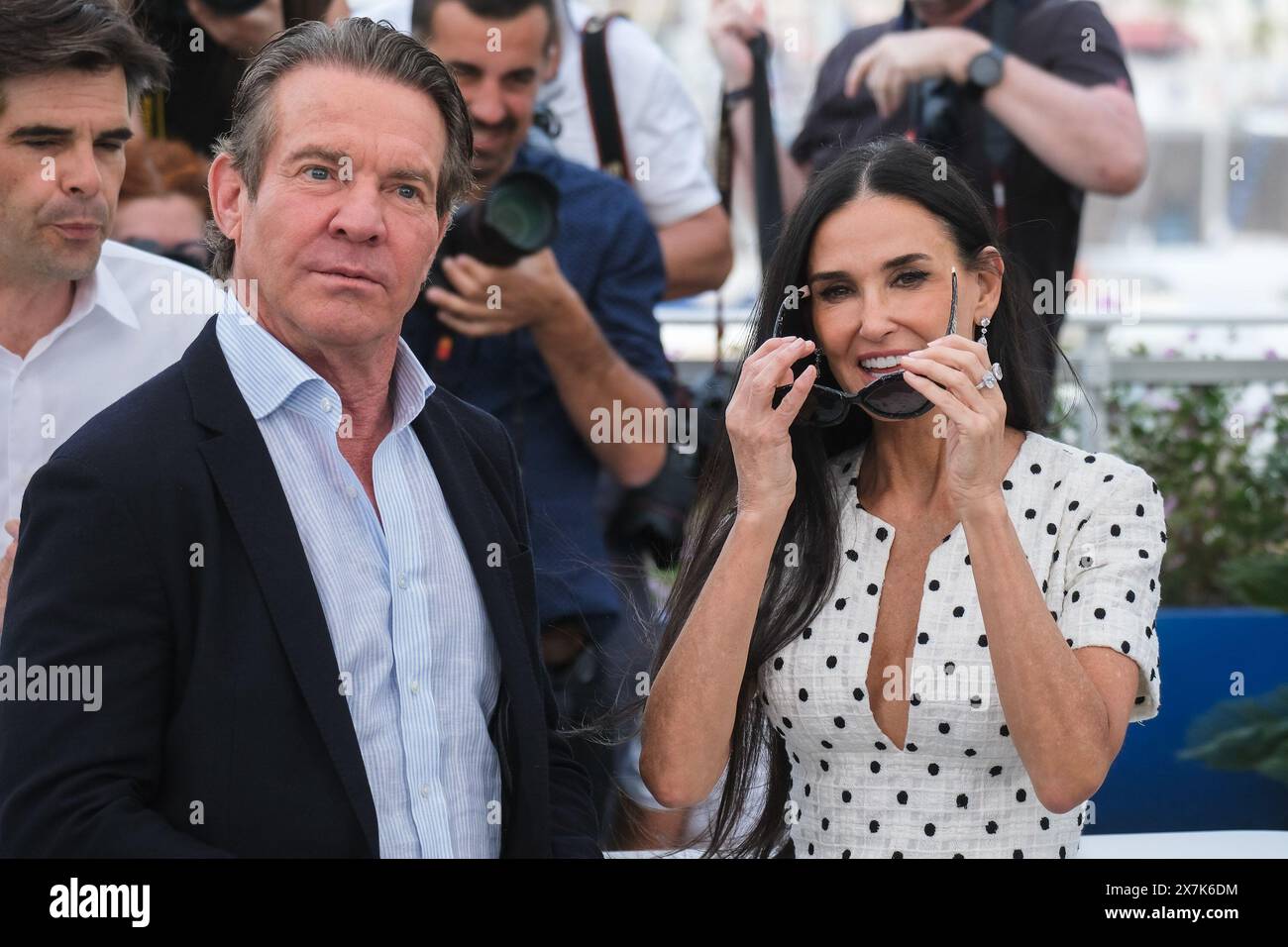 Dennis quaid and demi moore hi-res stock photography and images - Alamy