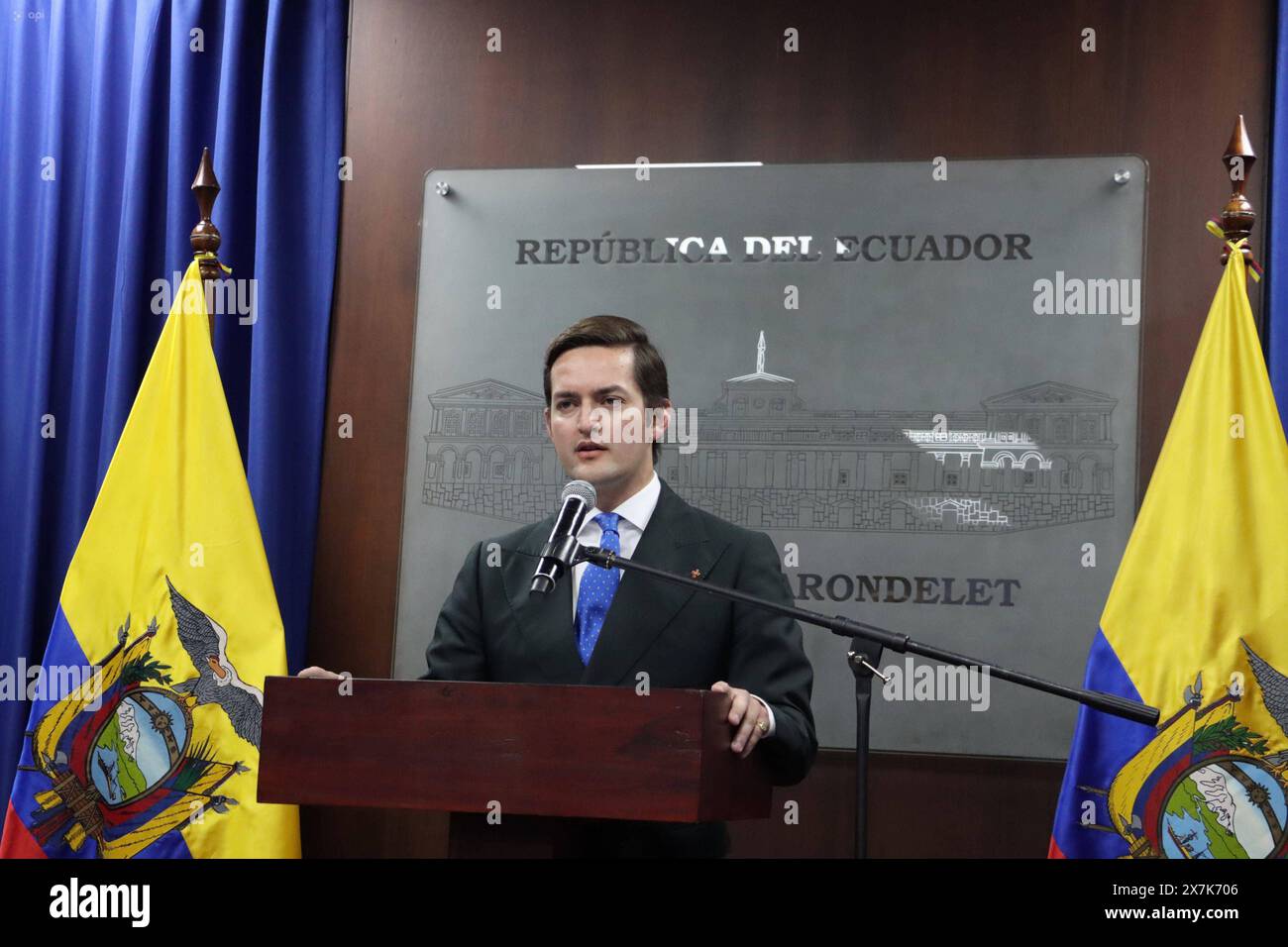 PRESS CONFERENCE ESTEBAN TORRES Quito, Monday, May 20, 2024 Press ...