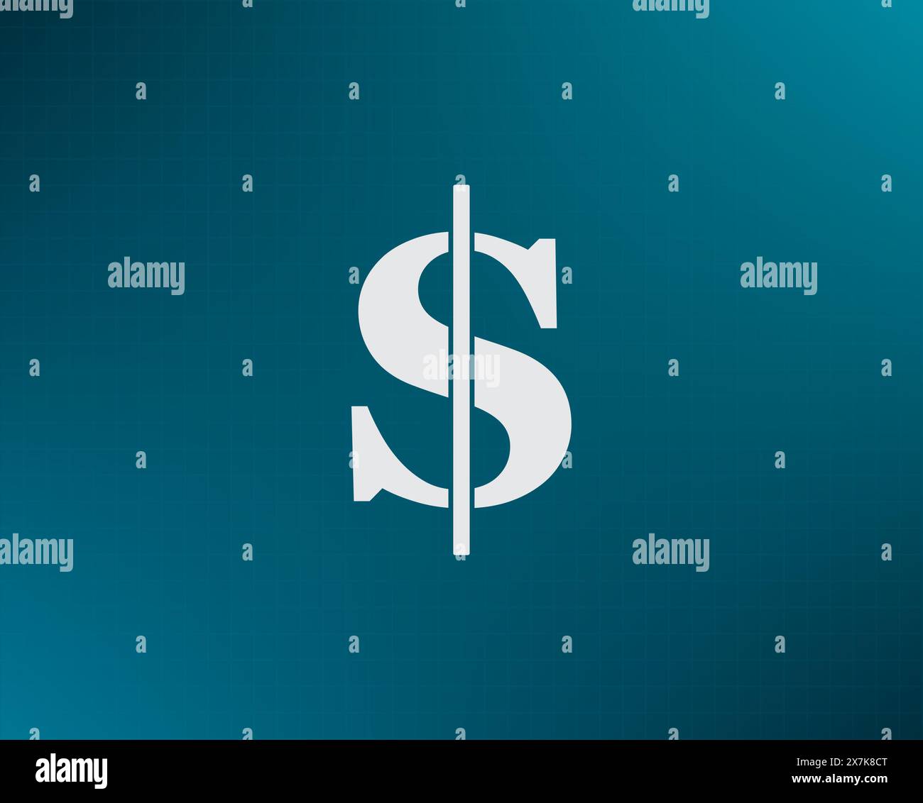 One dollar on background Stock Vector Images - Alamy