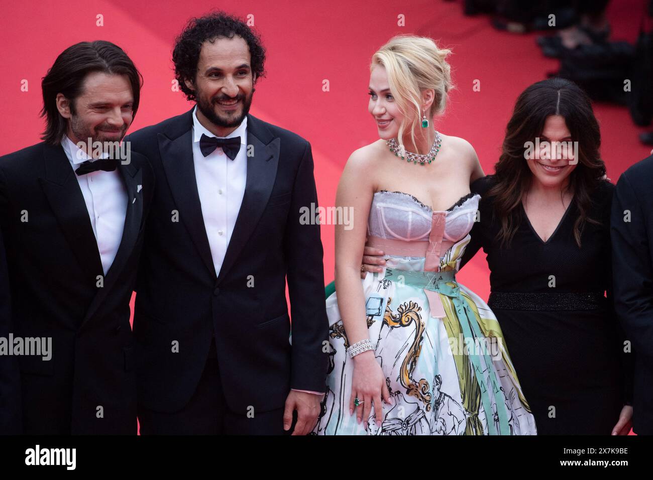 Cannes, France. 20th May, 2024. Jacob Jarek, Gabriel Sherman, Julianne ...