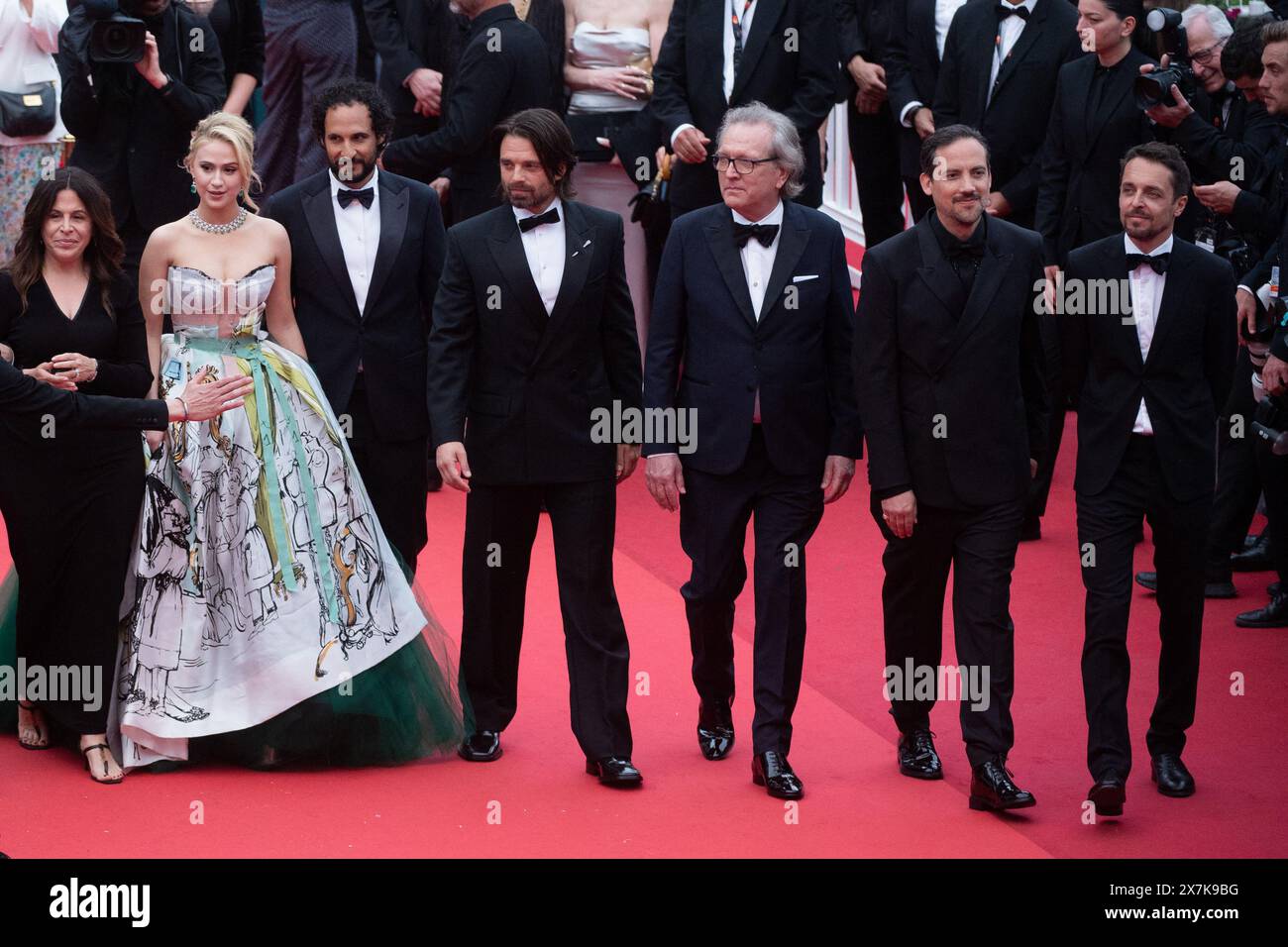 Cannes, France. 20th May, 2024. Jacob Jarek, Gabriel Sherman, Julianne ...