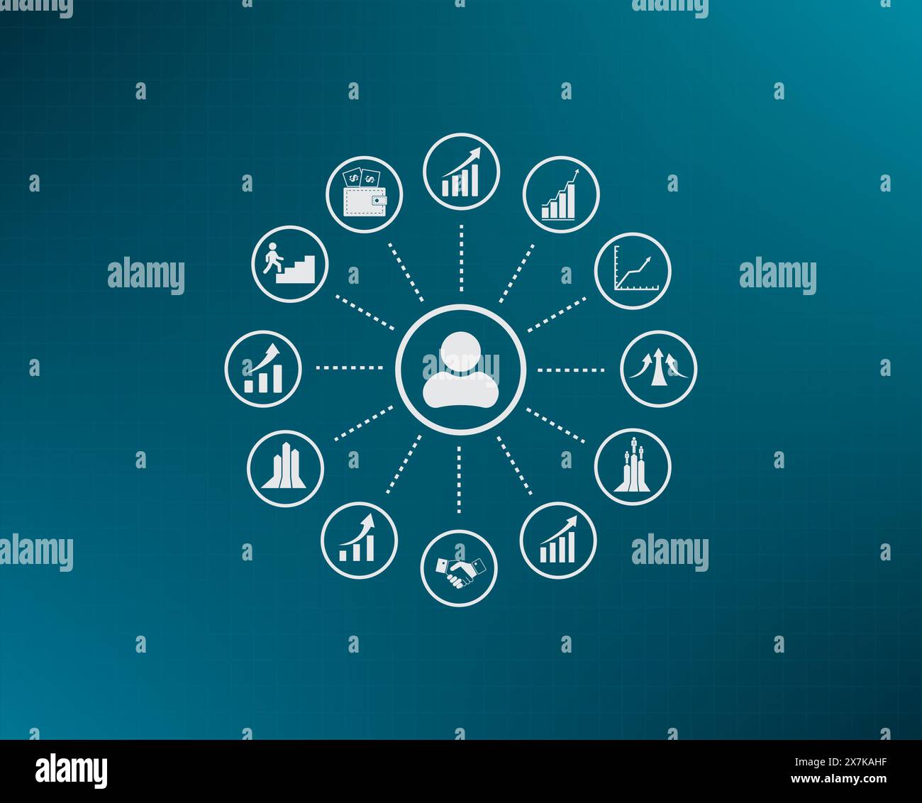 Finance gradient icons on Stock Vector Images - Alamy