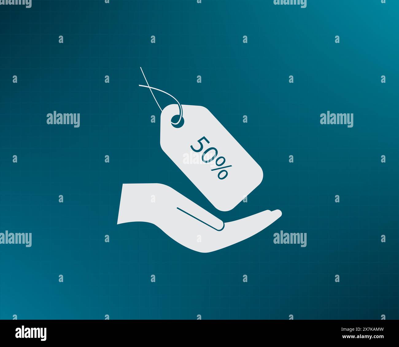 Coupon code discount 50 Stock Vector Images - Alamy