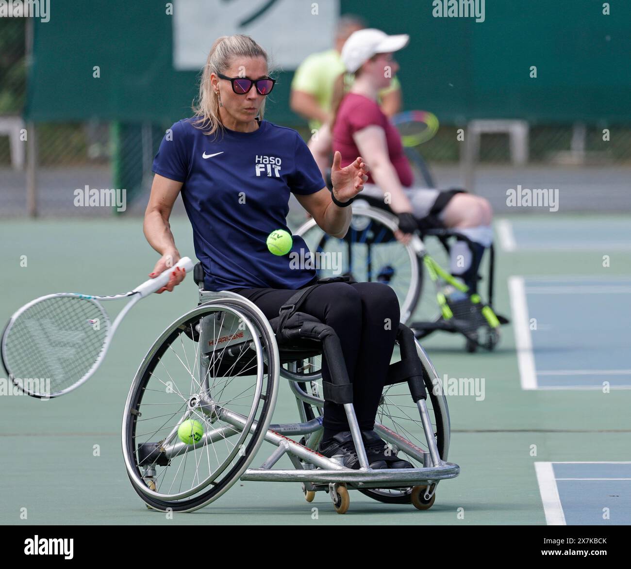20.05.2024 Offene Hessenmeisterschaft Rollstuhltennis in Seeheim hier ...