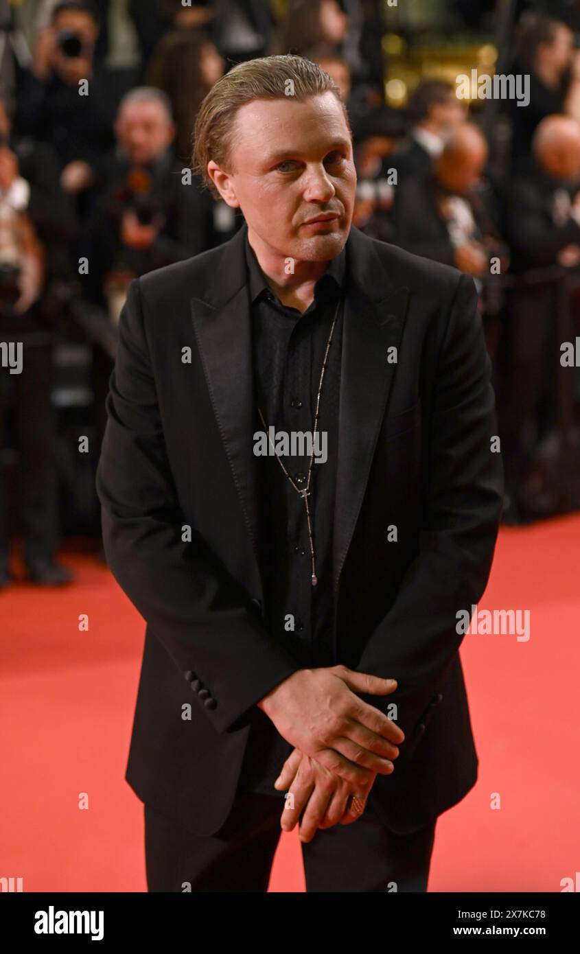 Cannes, France. 20th May, 2024. Michael Pitt attends the screening of ...
