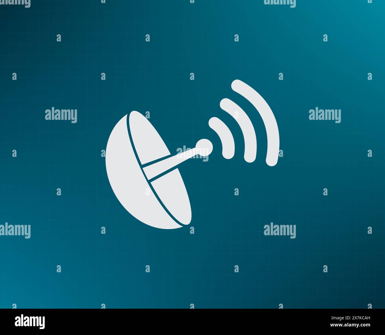 Satellite antenna waves icon vector hi-res stock photography and images ...
