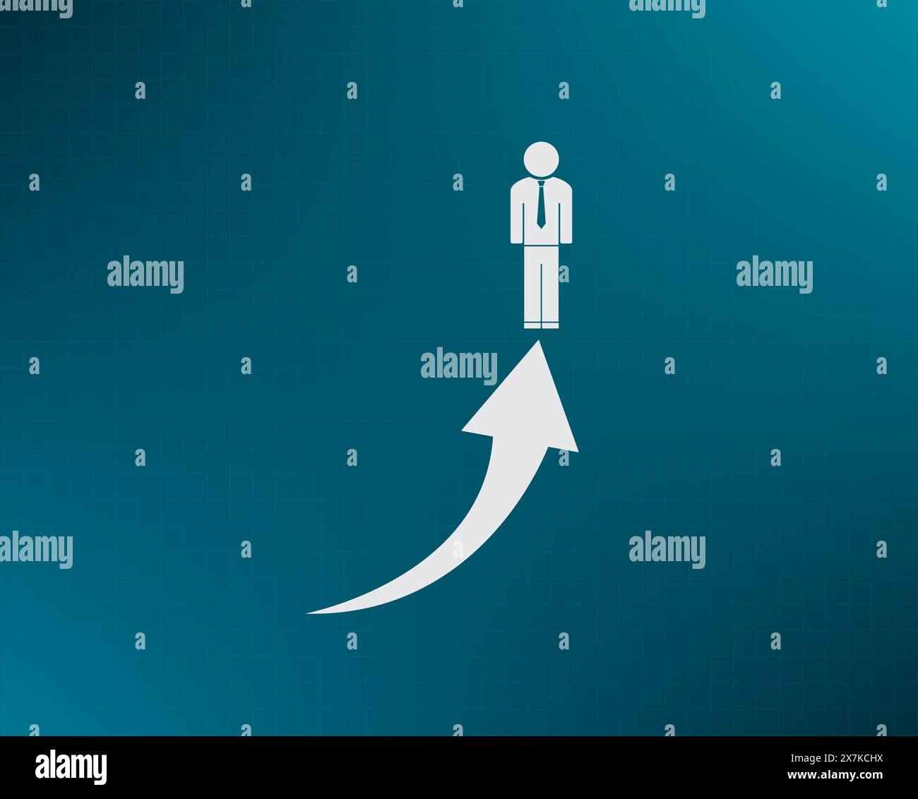 Bar Graph Blue Gradient Vector Stock Vector Images Alamy