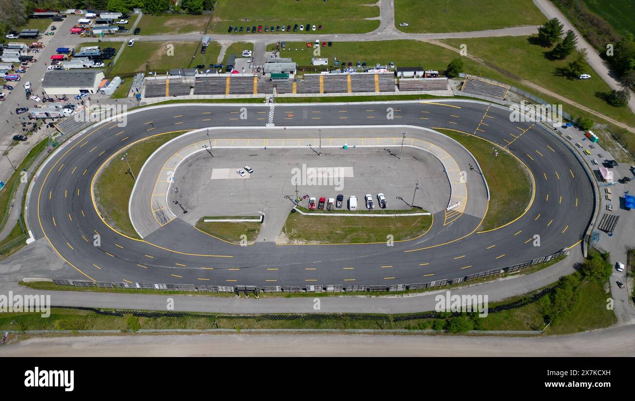 Innisfil, Canada. 18th May, 2024, Sunset Speedway opens with the APC ...