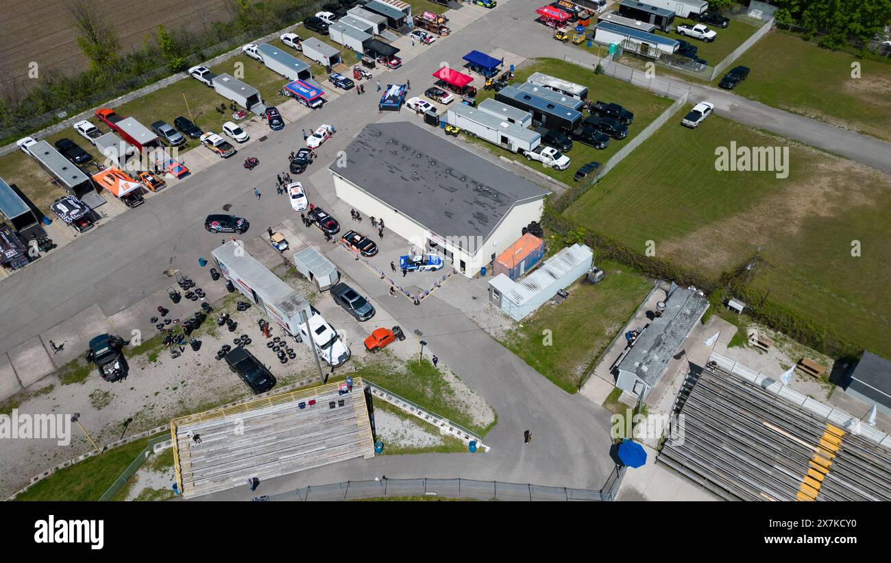 Innisfil, Canada. 18th May, 2024, Sunset Speedway opens with the APC ...