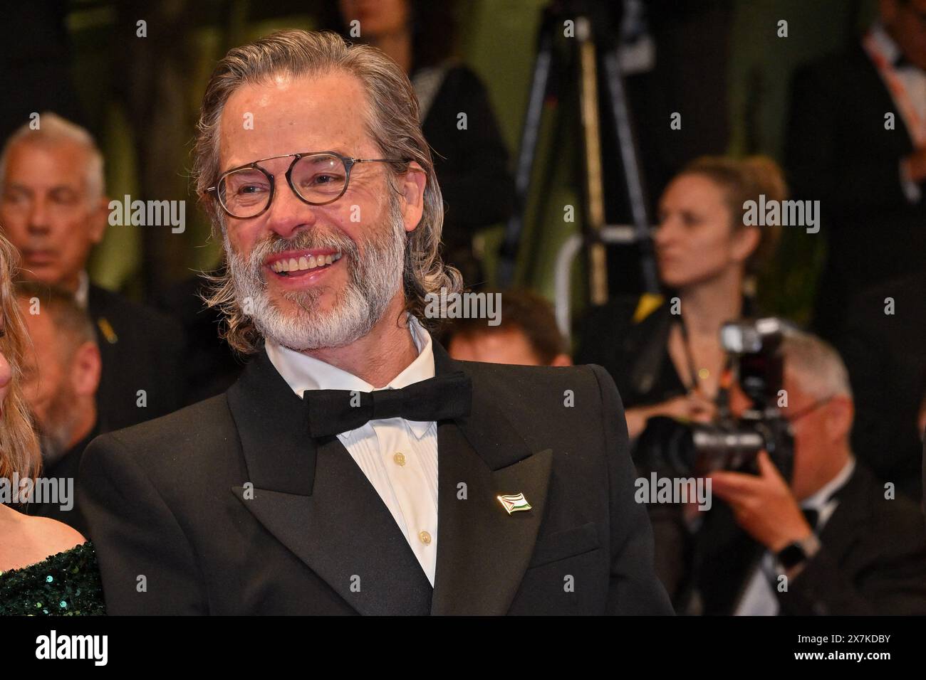 Guy Pearce at the premiere of the movie The Shrouds during the 77th ...