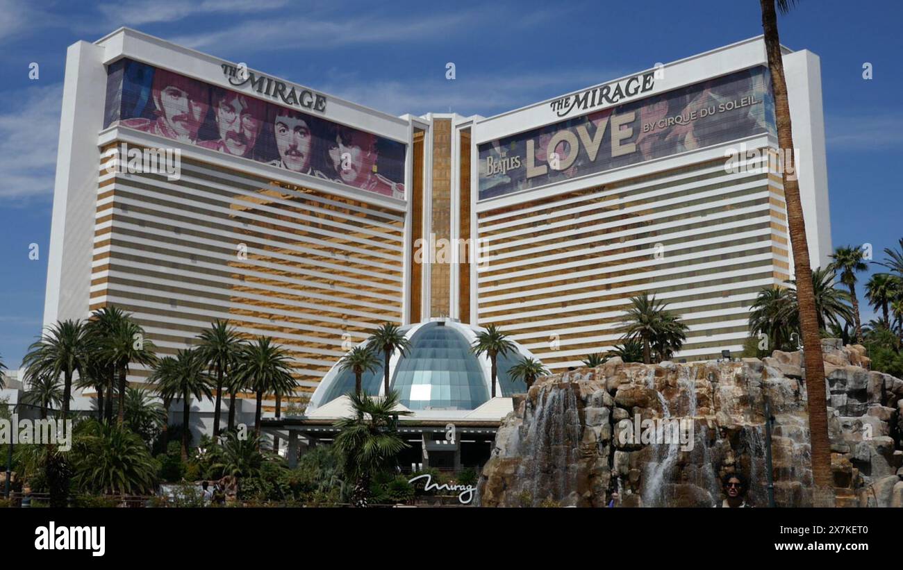 Las Vegas, Nevada, USA 15th May 2024 The Mirage Hotel & Casino at 3400 ...