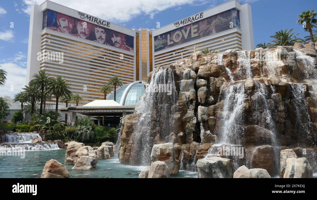 Las Vegas, Nevada, USA 15th May 2024 The Mirage Hotel & Casino at 3400 ...