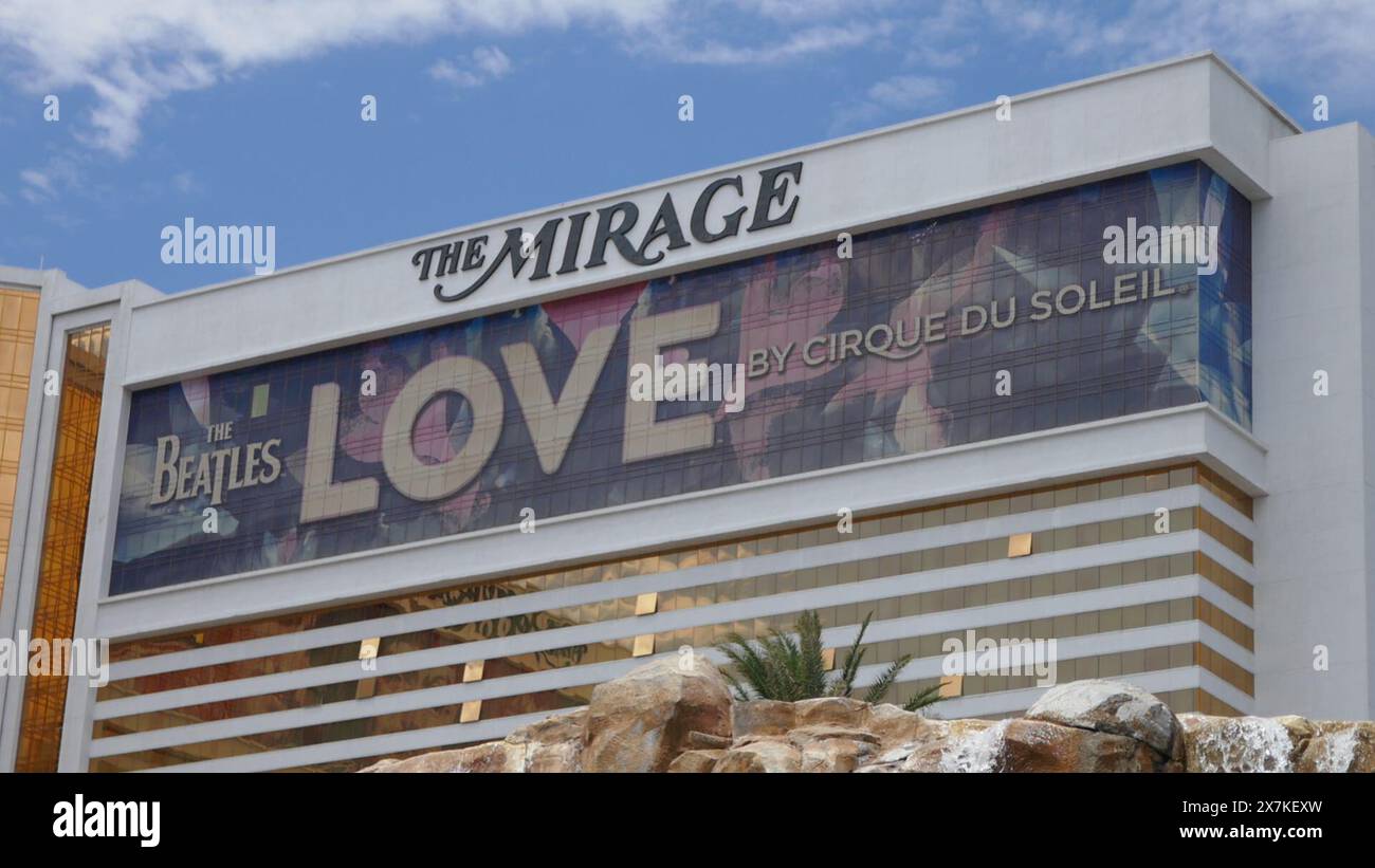 Las Vegas, Nevada, USA 15th May 2024 The Mirage Hotel & Casino at 3400 ...