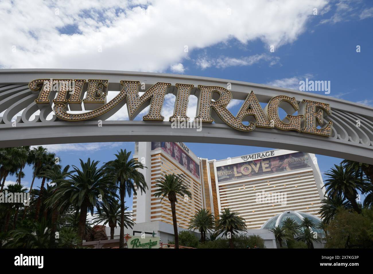 Las Vegas, Nevada, USA 15th May 2024 The Mirage Hotel & Casino at 3400 ...