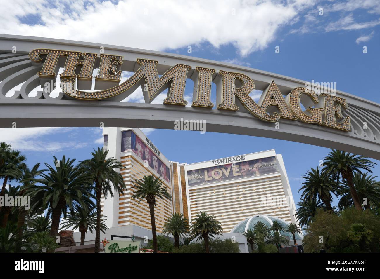 Las Vegas, Nevada, USA 15th May 2024 The Mirage Hotel & Casino at 3400 ...