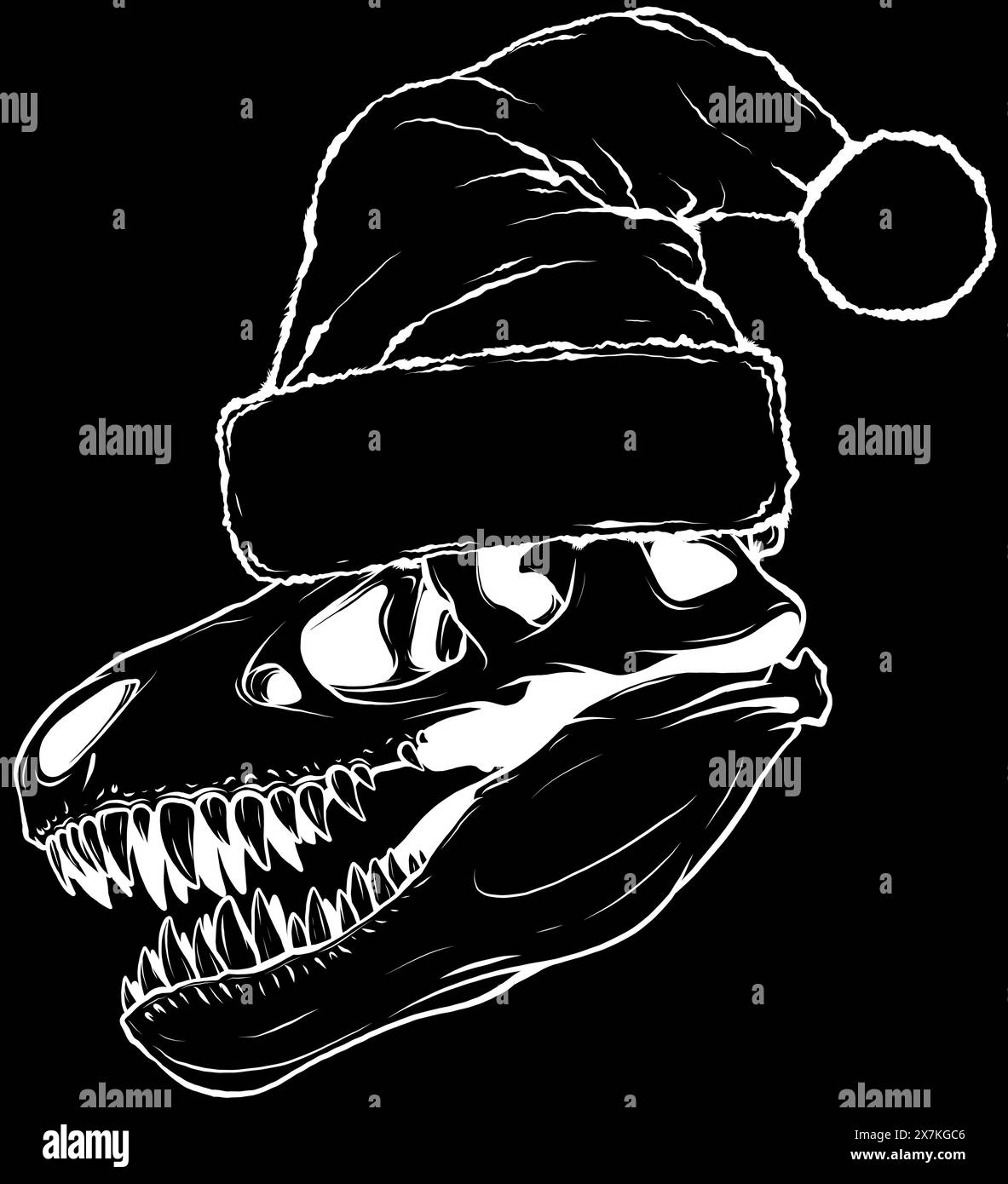 Jurassic jaws tyrannosaurus rex Black and White Stock Photos & Images ...