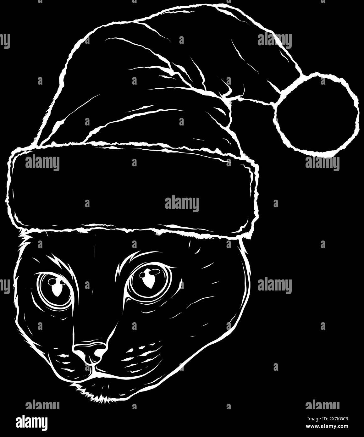 Stylized cat icon on Stock Vector Images - Alamy