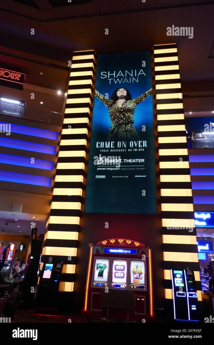 Las Vegas, Nevada, USA 14th May 2024 Singer Shania Twain Come On Over ...